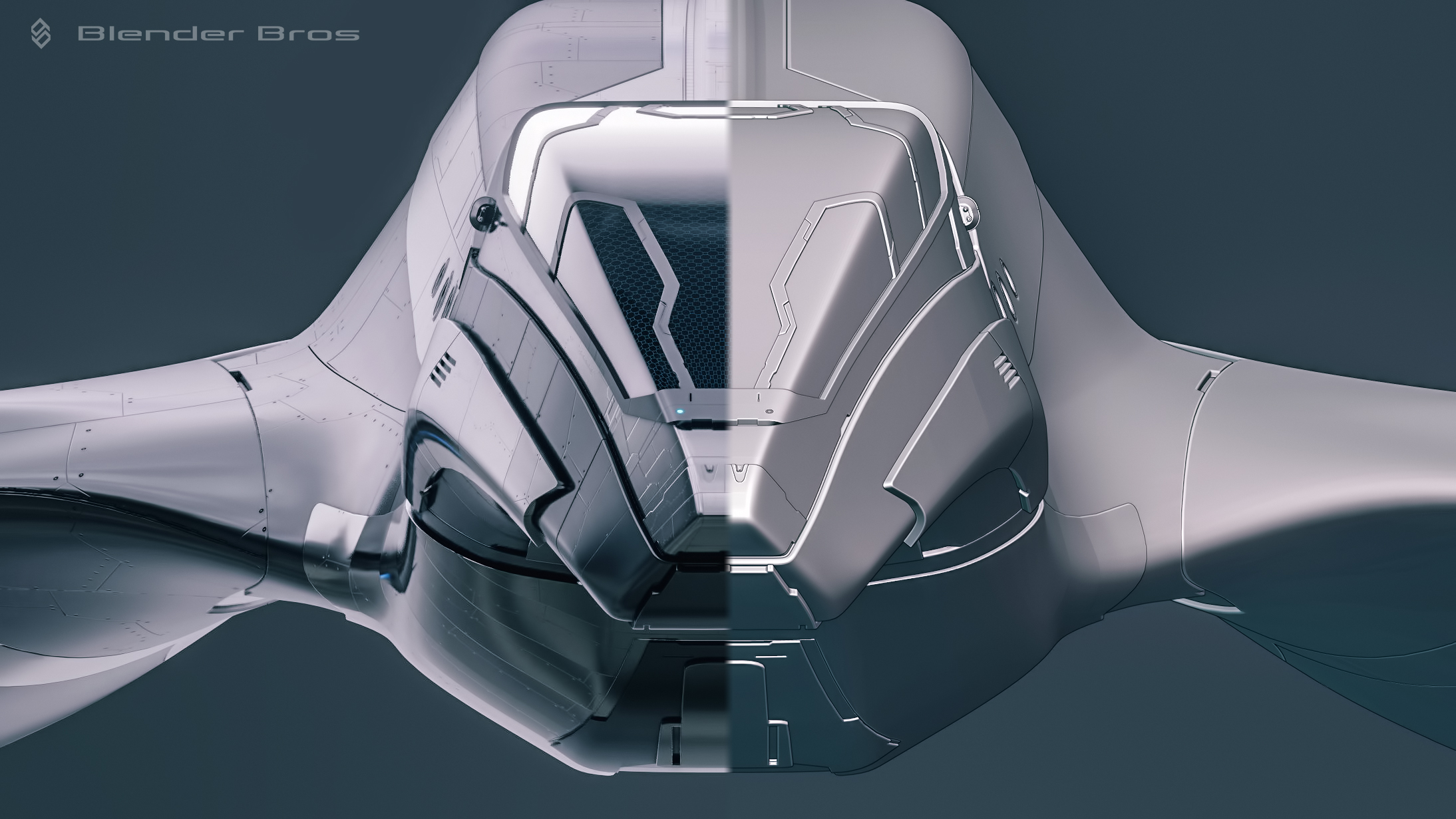 BlenderBros SciFi Paneling Trim Sheet Pack blenderbros-scifi-paneling-trim-sheet-pack