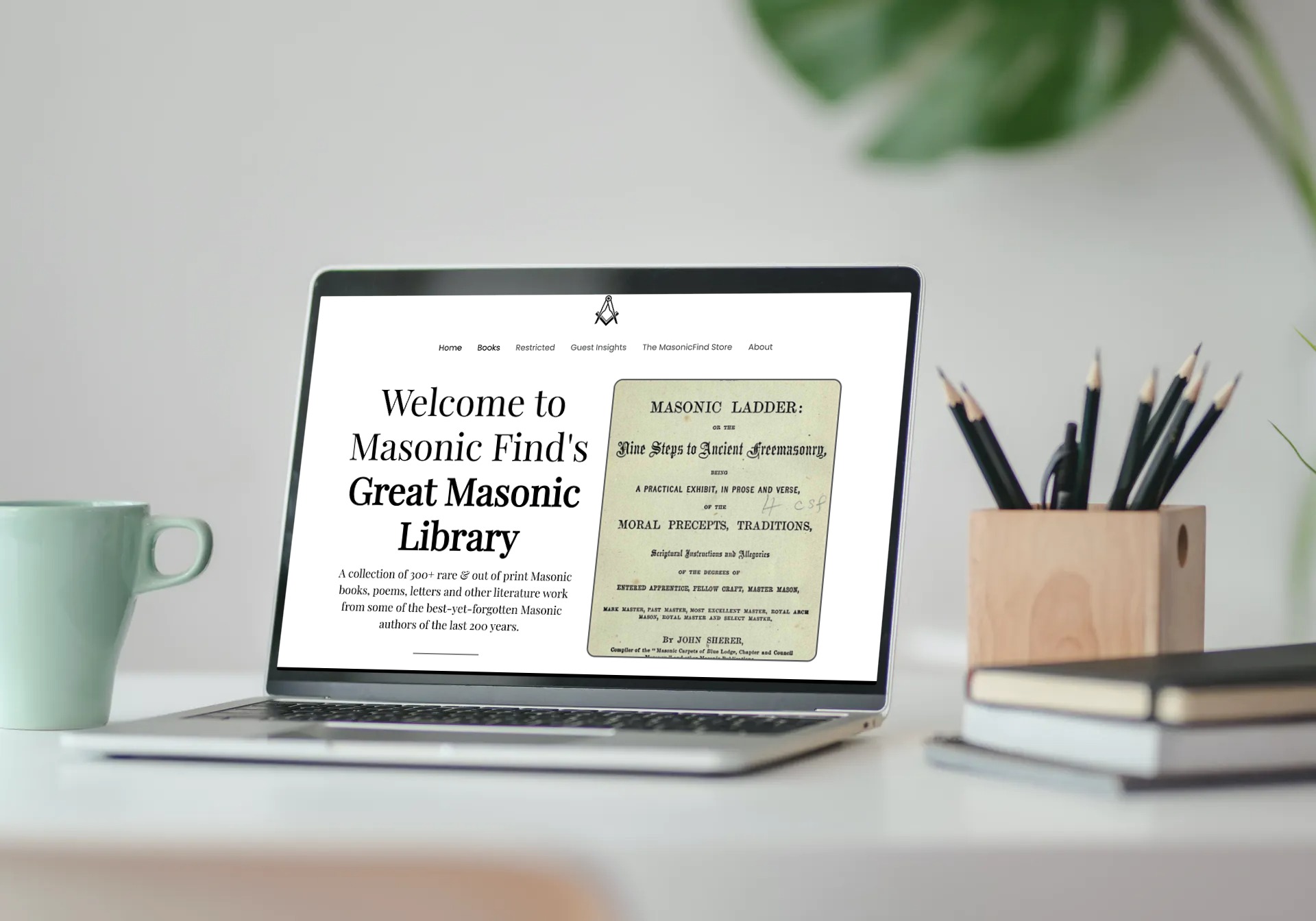 The Great Masonic Library (300+ Rare & Out-of-Print Masonic Books)