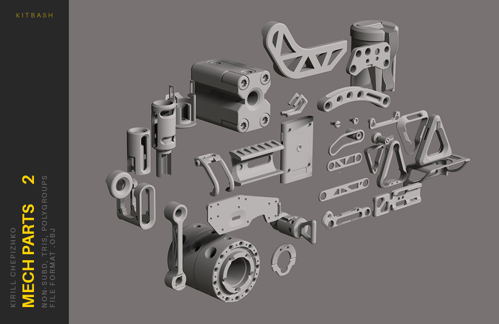 Mech parts set 2