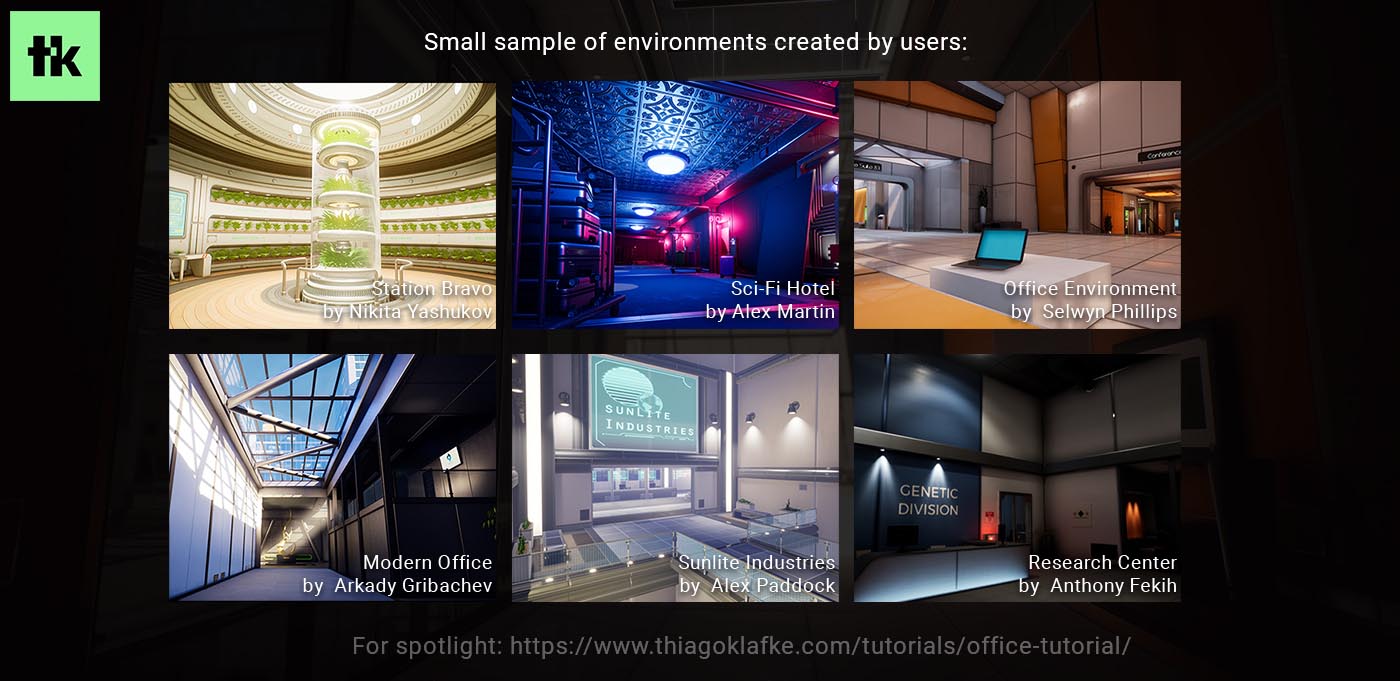 Make An Office In Unreal 4 Complete Package